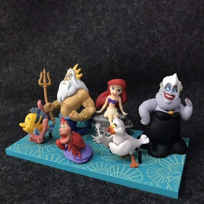 Little Mermaid Figures Set كيري ميري