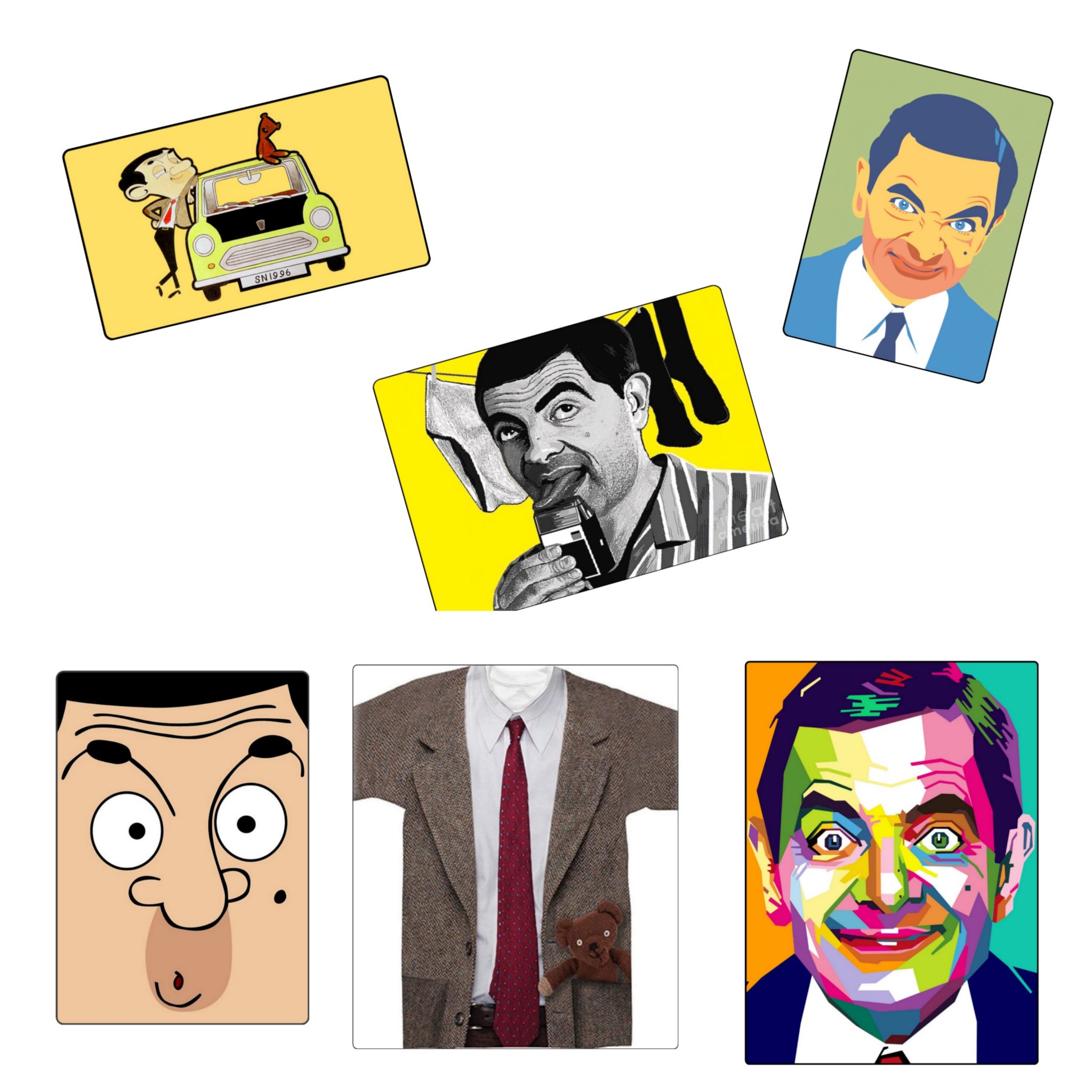 Mr Bean Fridge Magnets – كيري ميري