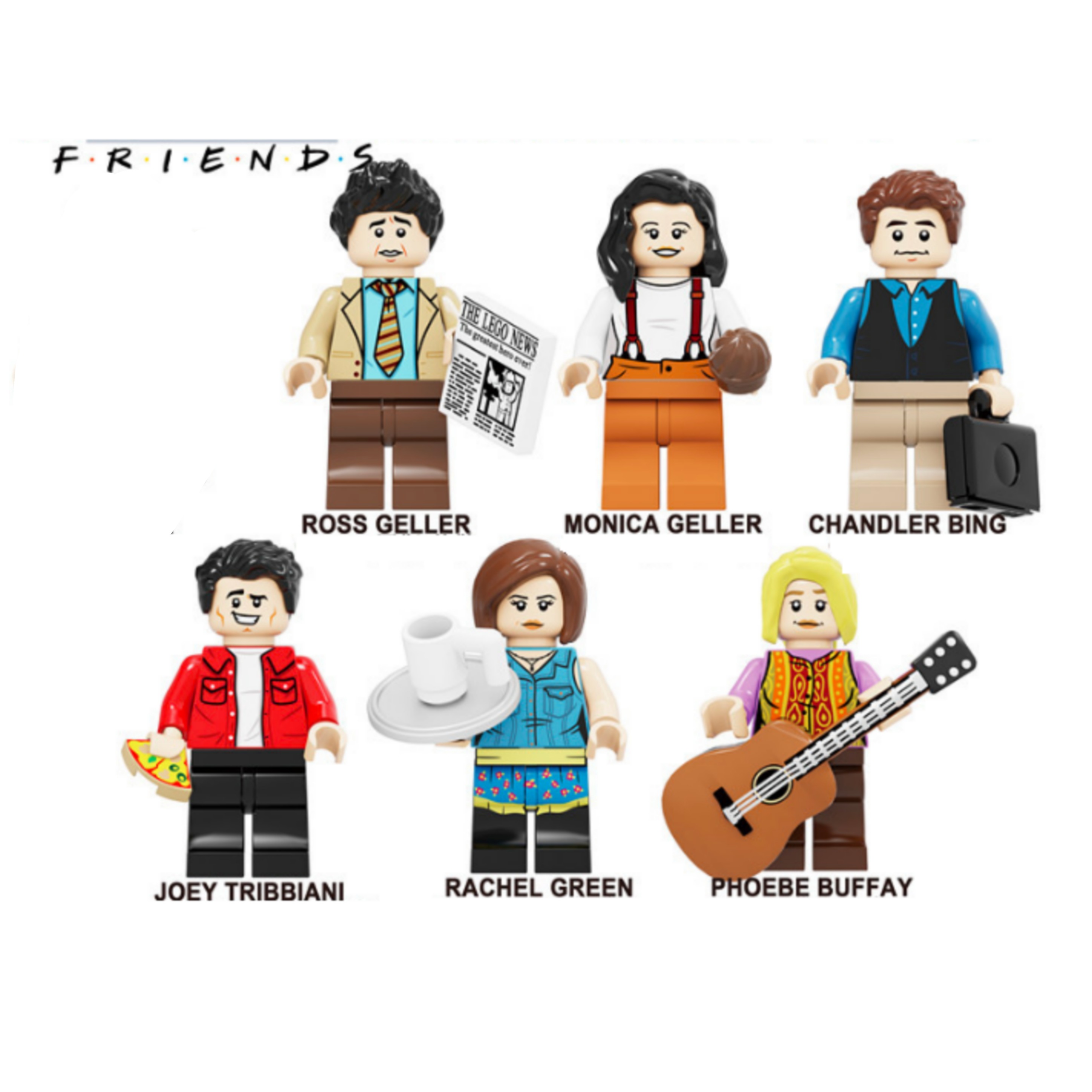 Friends Bricks Set – كيري ميري