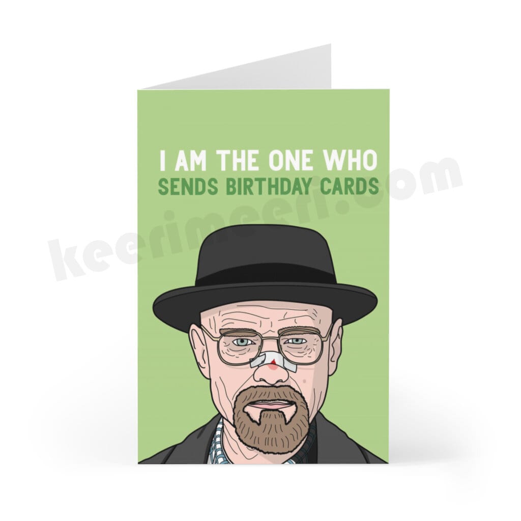 Breaking Bad Birthday Card