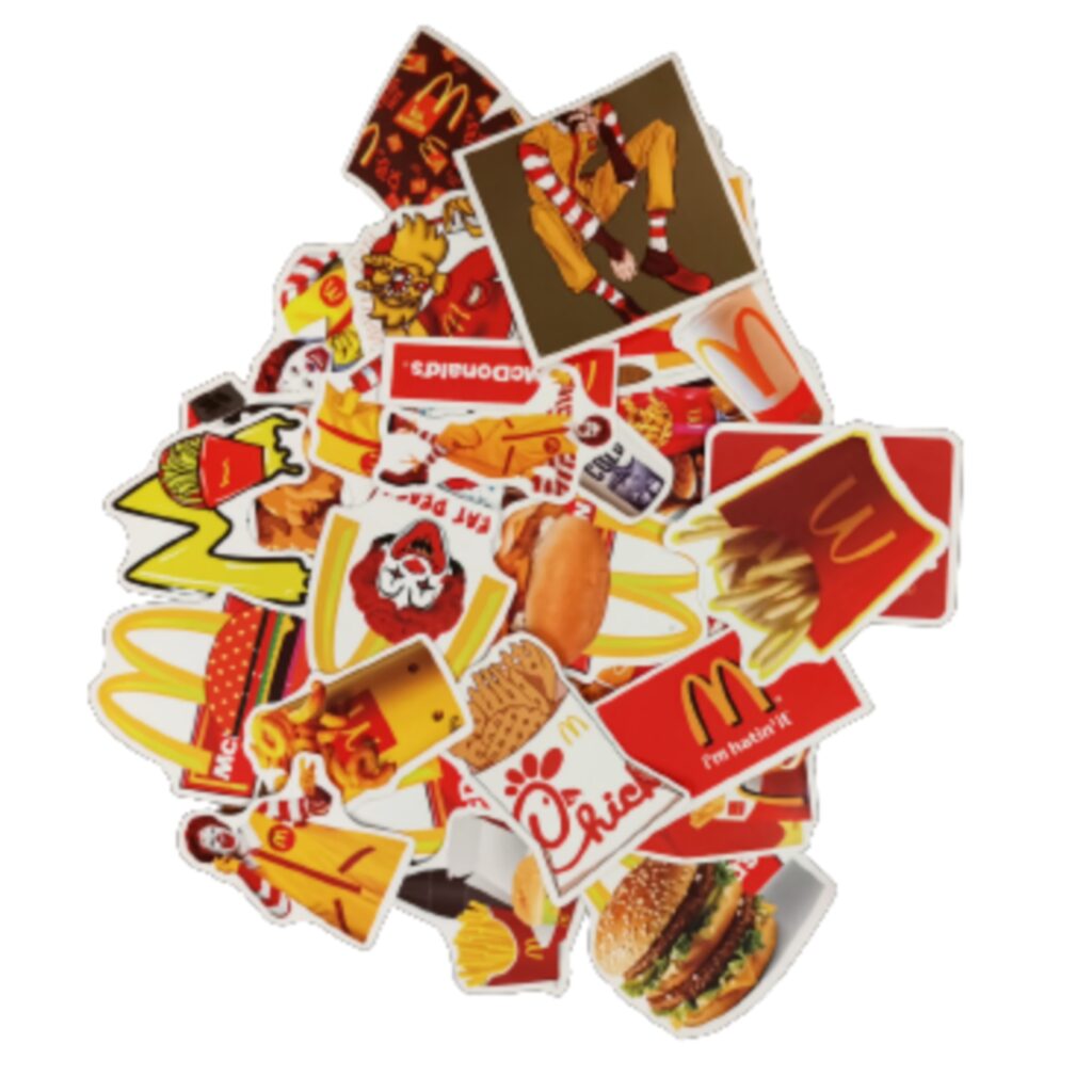 Mcdonalds 50 Stickers Collection – كيري ميري