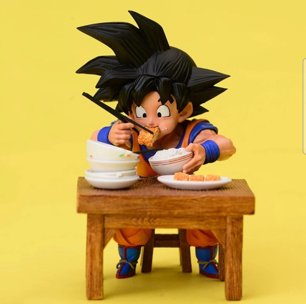 Goku Eating Figure – كيري ميري