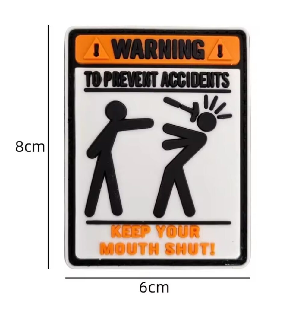 Warning PVC Patch – كيري ميري